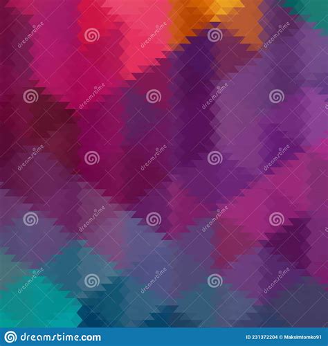 Abstract Triangular Background Science Background Vector Presentation