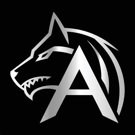 Alpha Wolf Vector Art Icons And Graphics For Free Download
