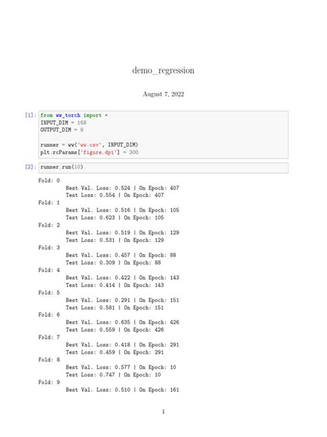Demo Regression Pdf Statistical Analysis Teaching Mathematics