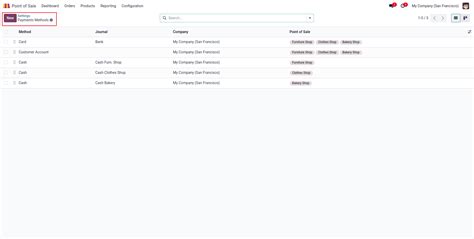 How To Configure Payment Methods For Odoo 18 Pos