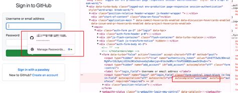 autocomplete webauthn passkey form autofill condition ui stack overflow