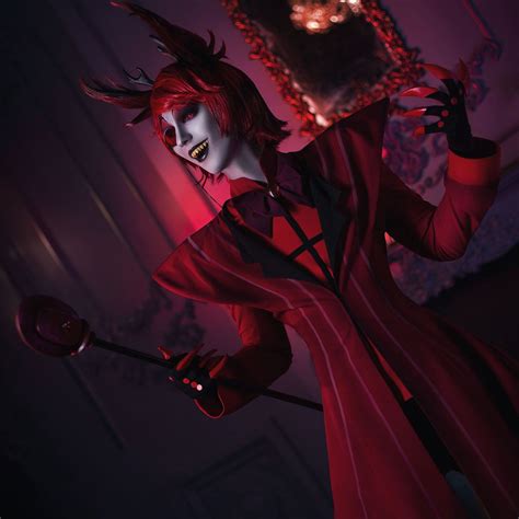 Hazbin Hotel Alastor Radio Demon Cosplay Costume Custom Made In Stoc