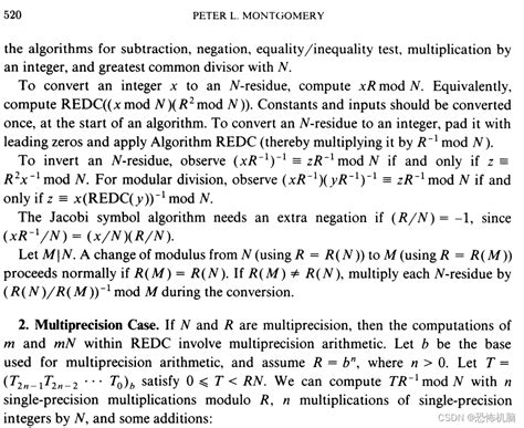 Barrett与montgomery模乘算法barrett Mod Csdn博客 Barrett与montgomery模乘算法barrett Mod Csdn博客