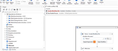 Replace Invoke Code By Invoking Coded Workflows Inside Your Project