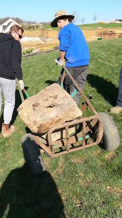 Massive Dolly Easily Moves 400lb Boulder Youtube