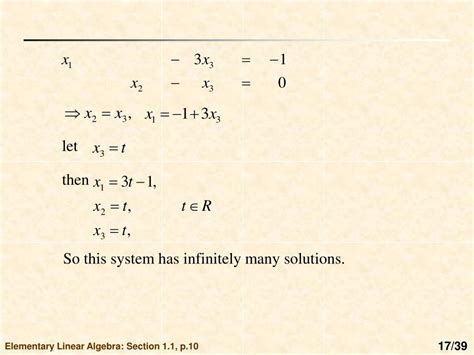 Ppt Chapter 1 Systems Of Linear Equations Powerpoint Presentation Free Download Id 6005610