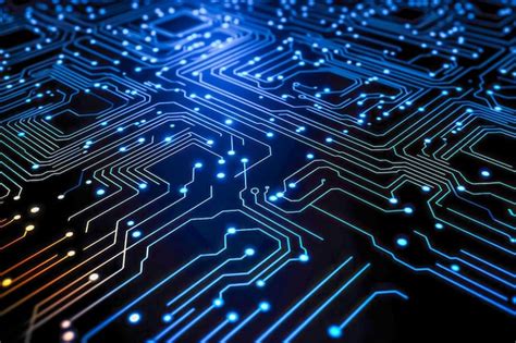 Premium Ai Image Tech Connectivity Motherboards Intricate Circuitry Powers Digital