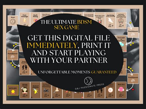 Ultimate Adult Sex Game Bdsm Edition With Over Kinky Etsy Australia