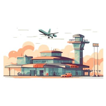 Airport Terminal Clip Art