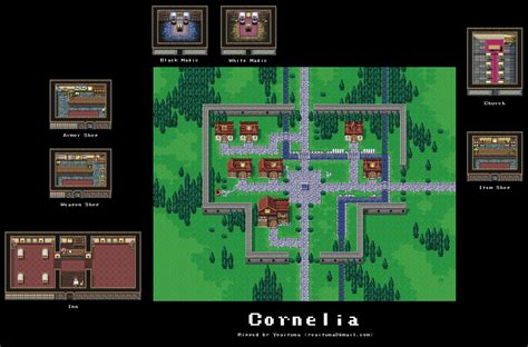 Cornelia Final Fantasy Pixel Remaster Pc Computer The