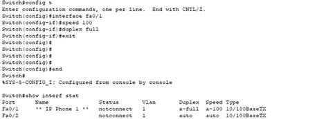 CCNA RnS Article Switch Interface Configuration The Network DNA