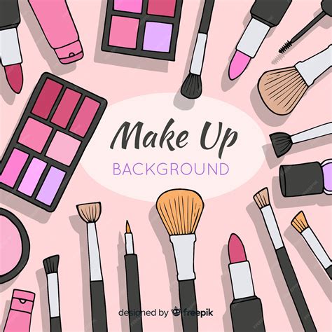 Premium Vector Make Up Background