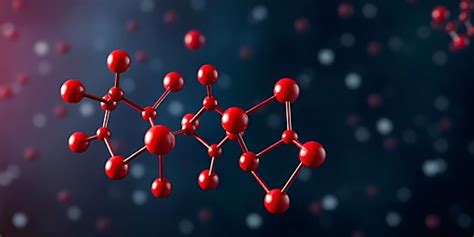 Abstract Close Up Of Molecule Science Background Abstract Close Up Of