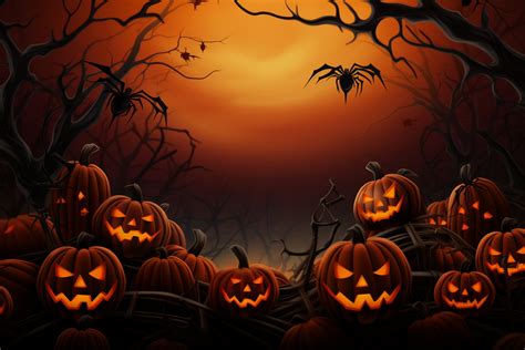 Beautiful Halloween Background Graphic By Art On Demand · Creative Fabrica