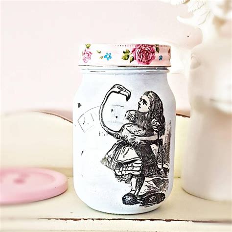 Alice In Wonderland Kilner Jar Alice In Wonderland Decor Etsy