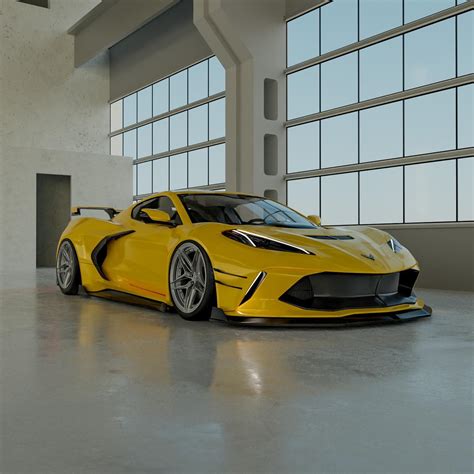 Chevrolet Corvette C8 Custom Body Kit By Avante Design House 买带送货，安装