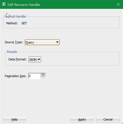 Setting Up Restful Data Source Using Sql Developer
