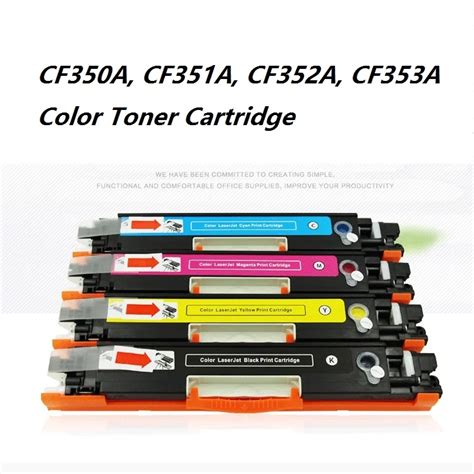 INK WAY CF350A CF351A CF352A CF353A Compatible Color toner cartridge ...