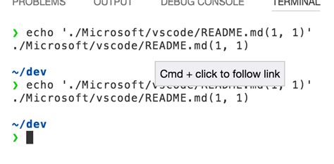 Mousing Over A Link In Terminal And Leaving Immediately Will Still Show