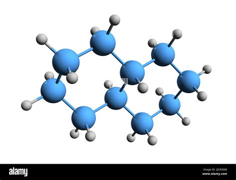 3d Image Of Bicyclohexane Skeletal Formula Molecular Chemical Structure Of Bicyclohexyl