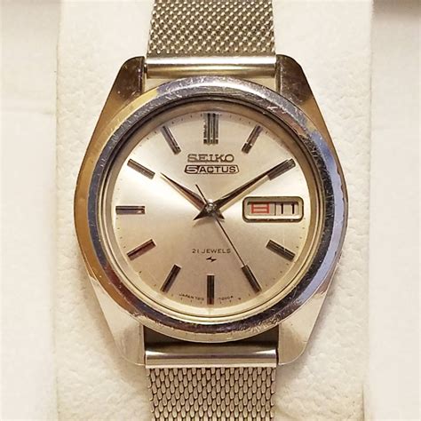 1円スタート セイコー 5アクタス デイデイト 自動巻き ビンテージ Seiko 実動 付き 検 Hamilton Gruen Bulova