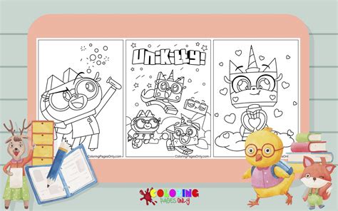 Lego Unikitty Coloring Pages 2025