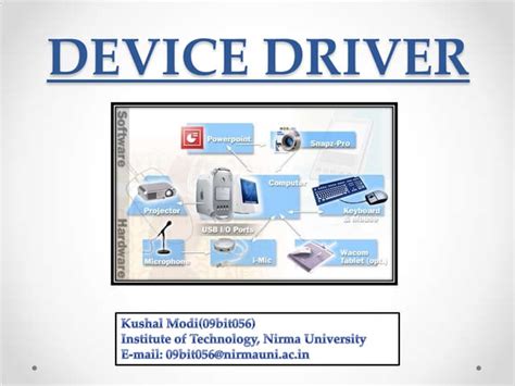 Device Drivers Pptx