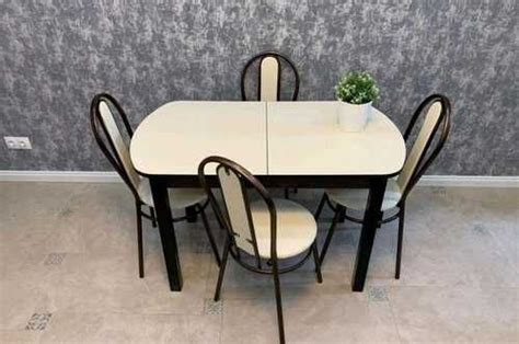 Раздвижной стол 4 стула Festima Ru Мониторинг объявлений