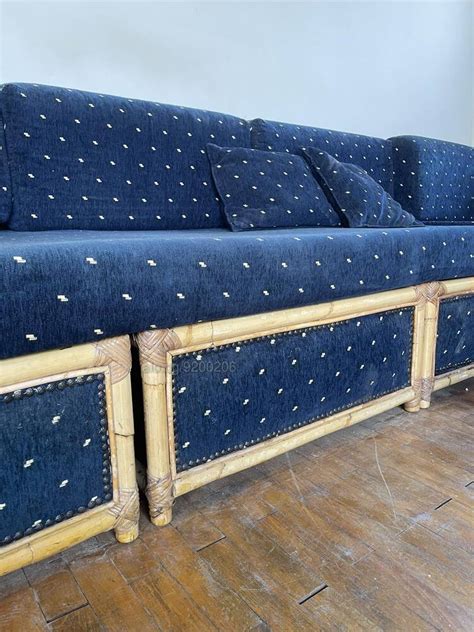 Мебели диван ъглов Диван Мебели за дома и офиса София Ъглов диван от бамбук Подарък