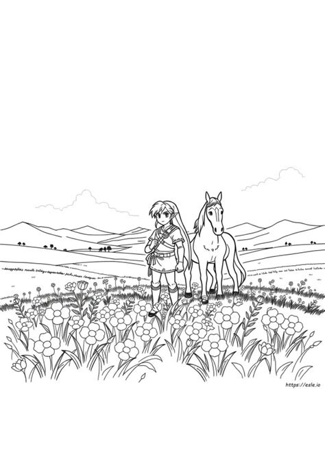 Botw Halaman Mewarnai