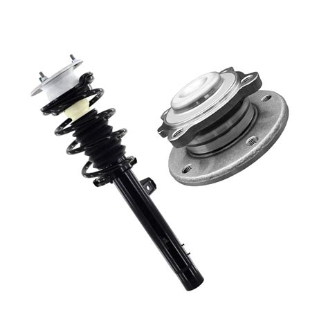 Front Right Wheel Hub Bearing Assembly Quick Complete Strut Coil Spring