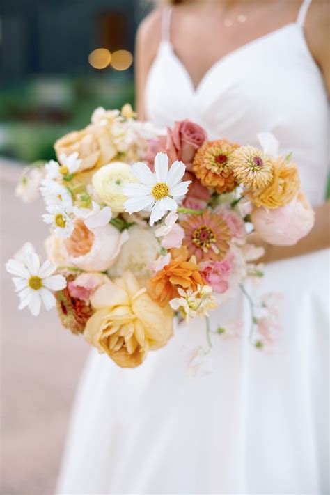 Golden Hour Bouquet In 2024 Bridal Bouquet Summer Flower Bouquet