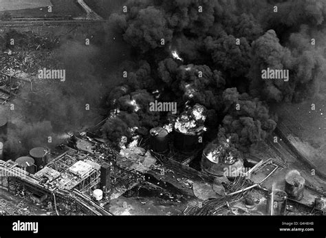 Nypro Chemical Plant Explosion Flixborough Stockfotos Und Bilder