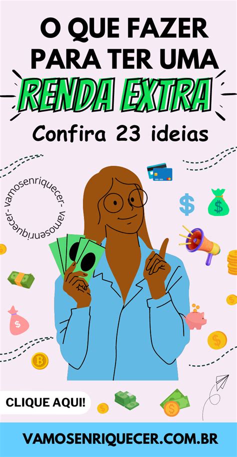 23 Ideias De Renda Extra Com Pouco Investimento Como Ganhar Dinheiro