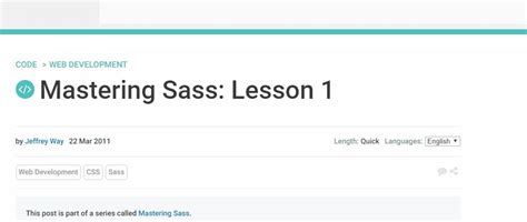 Best Free Website To Learn SASS OnAirCode