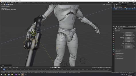 Blender To Unreal Engine 4 Mannequin Gun Tutorial Youtube