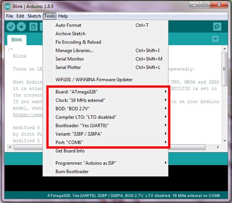 How To Burn Bootloader Onto Atmega328 Using Arduino Unonano Gareebdevs