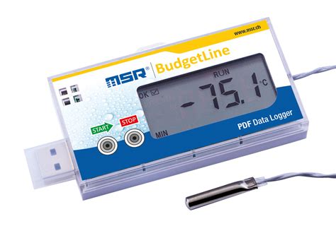 MSR86 BudgetLine Temperature 100C To 100C Data Logger With Display JKTech