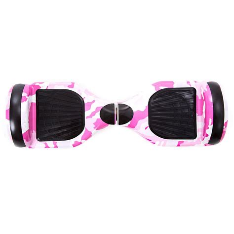 Skate Elétrico Com Bluetooth 65 Polegadas Bivolt Rosa Camuflado Ydtech