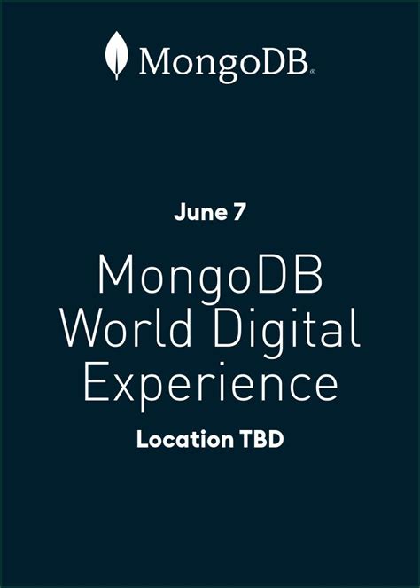 🔔dominik schütten on linkedin mongodb world is on major updates will