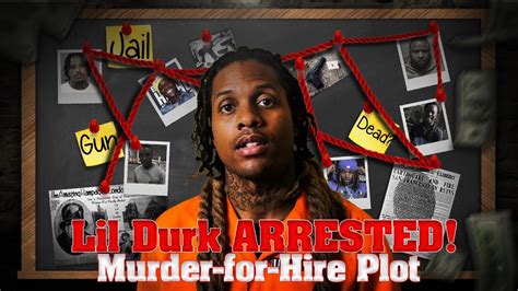 Lil Durk Arrested Shocking Murder For Hire Plot Unveiled Youtube
