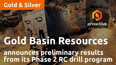 Gold Basin Resources announces preliminary results from its Phase 2 RC drill program - YouTube