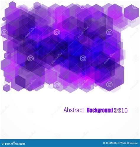Vector Abstract Science Background Stock Vector Illustration Of