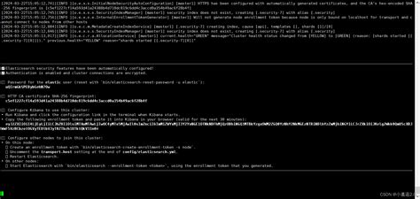 Elasticsearchkibana安装部分问题：error Failed To Verify Bootstrap Password Csdn博客