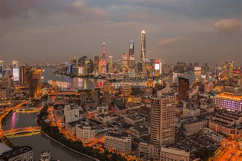 上海夜景高清图片下载 正版图片 摄图网