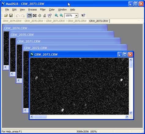 Processing Dslr Raw Deep Sky Images With Maxdslr And Maxim Dl