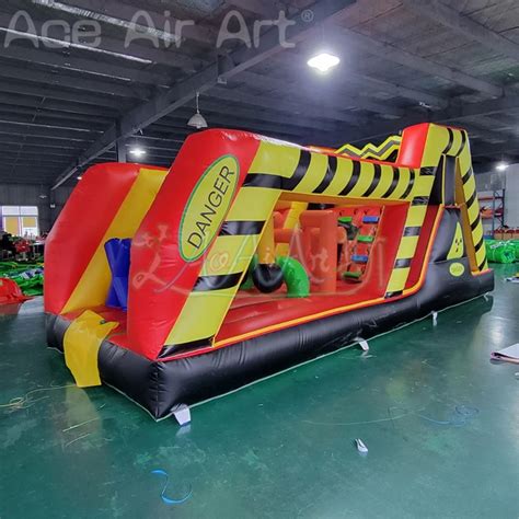 Inflatable Obstacle Course Outdoor Entertainment Inflatable Slide