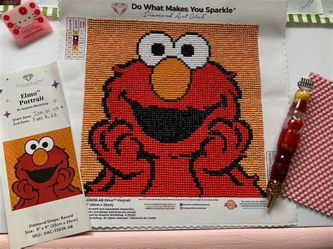 Elmo™ Portrait Diamond Art Club