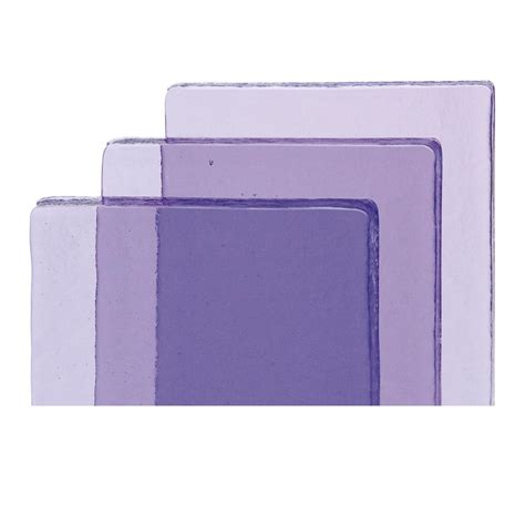 Artistry In Glass Bullseye Casting Billets Purple Blue Tint Casting