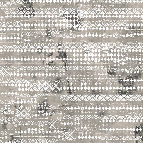 Geometry Classic Repeat Modern Pattern With Textures Stock Illustration Illustration Of